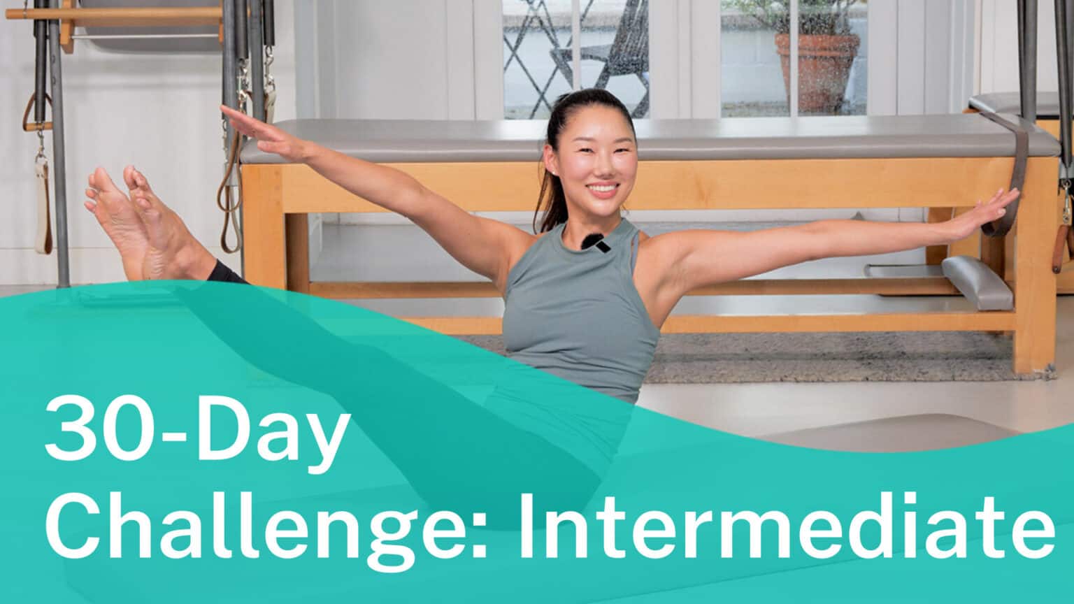 30 day intermediate Pilates challenge