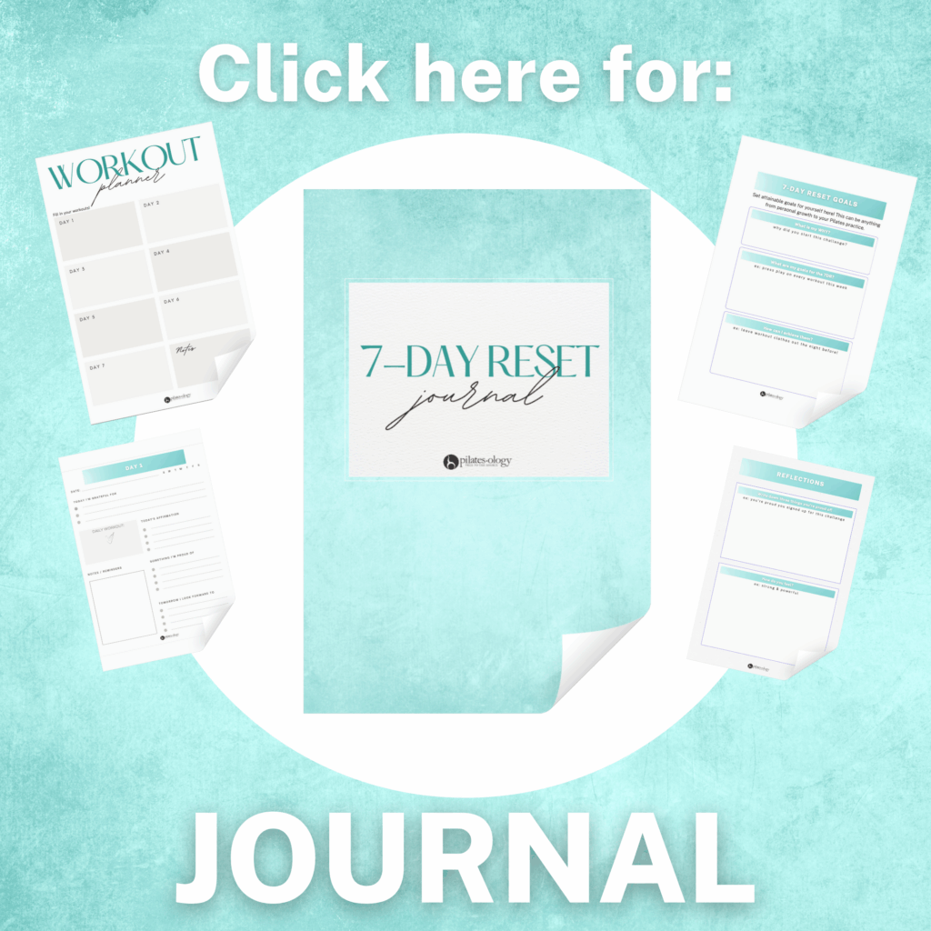 Bienvenido a Pilatesology 7-Day Reset